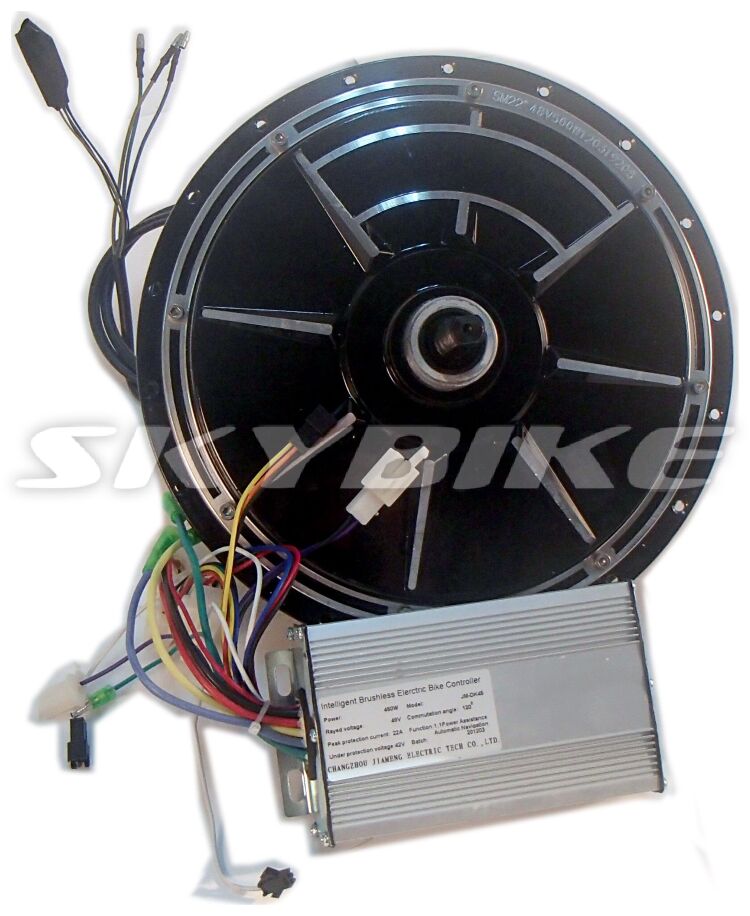 Мотор-колесо с контроллером 48V 500W, новые оригинальные запчасти на ...