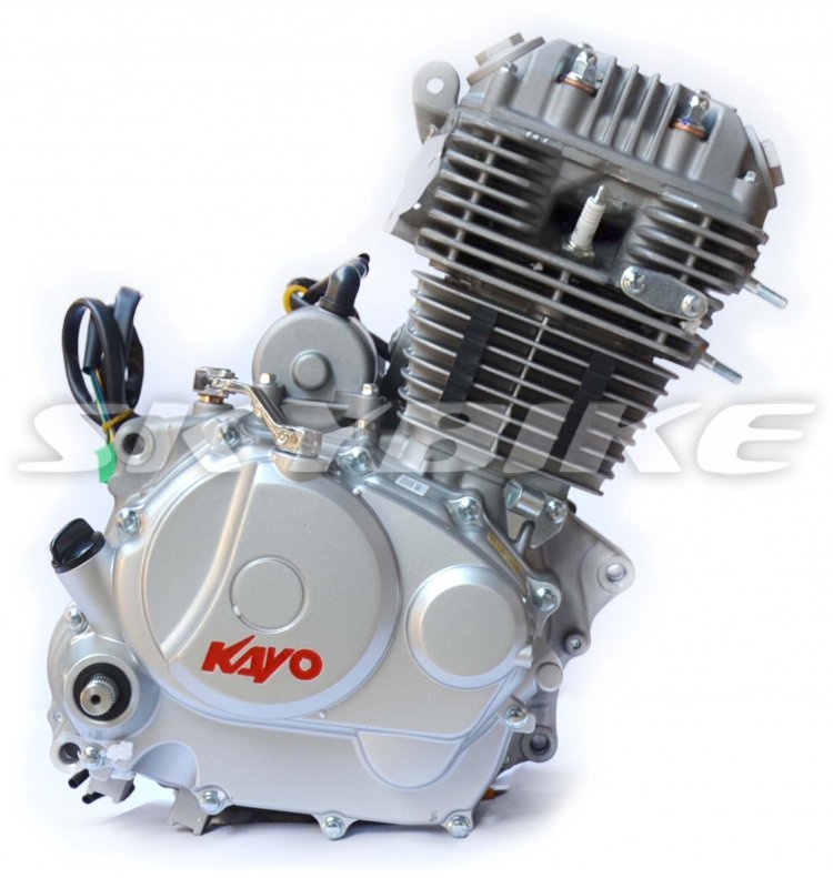 Двигатель мотоцикла, 166FMM (CB-250, 223 cc), KAYO K2, Китай