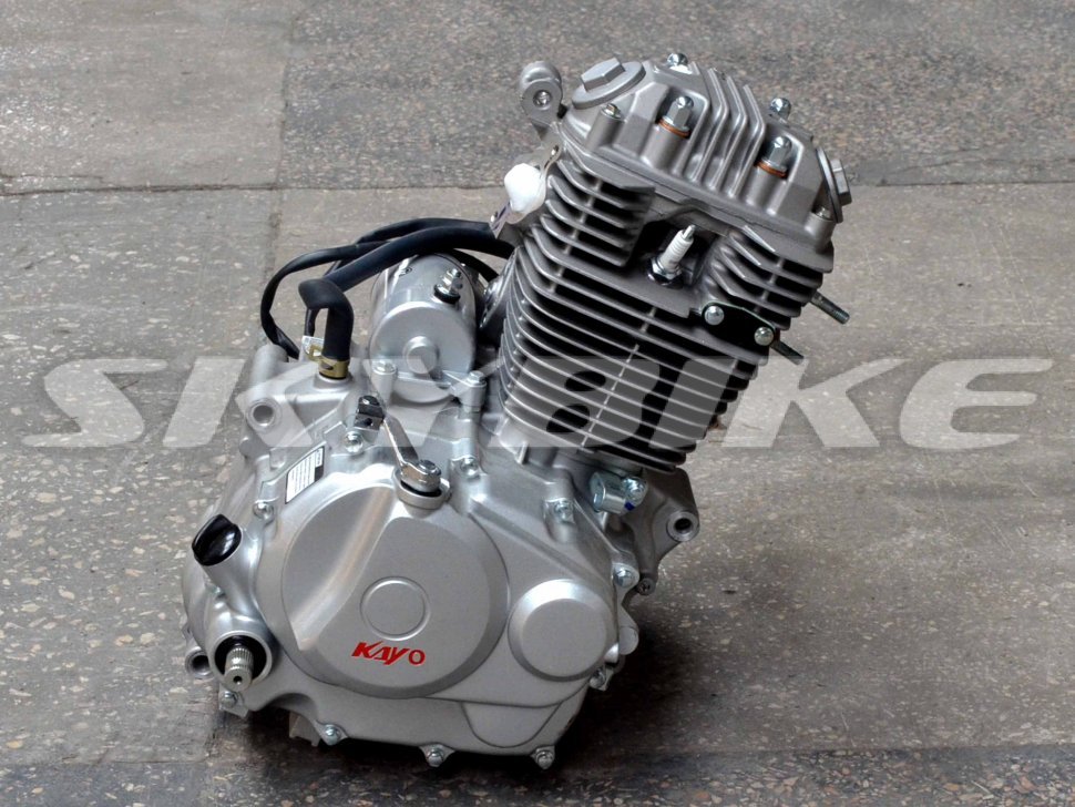 Двигатель мотоцикла, ZONGSHEN ZS169FMM (CB-250, 223 cc), KAYO T2, Китай