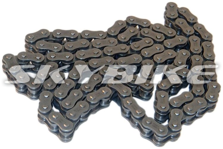 Цепь 428-108 на питбайк KAYO TT125, оригинал, Китай